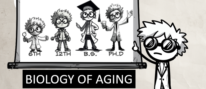 Two videos, one BIG one about aging biology | Dr. Peter B Allen – Lab Blog